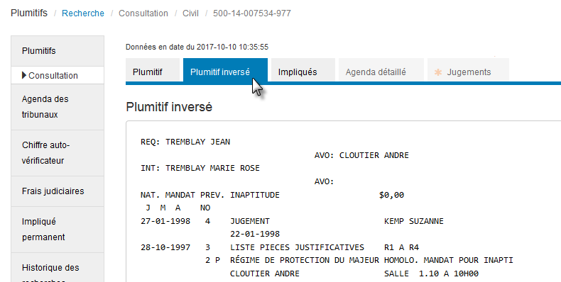 Comment repérer un dossier d'homologation de mandat de protection dans ...